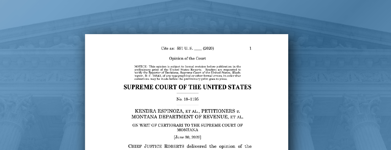 BLAINE AMENDMENTS NEWS & EDITORIALS - The Center for Education Reform